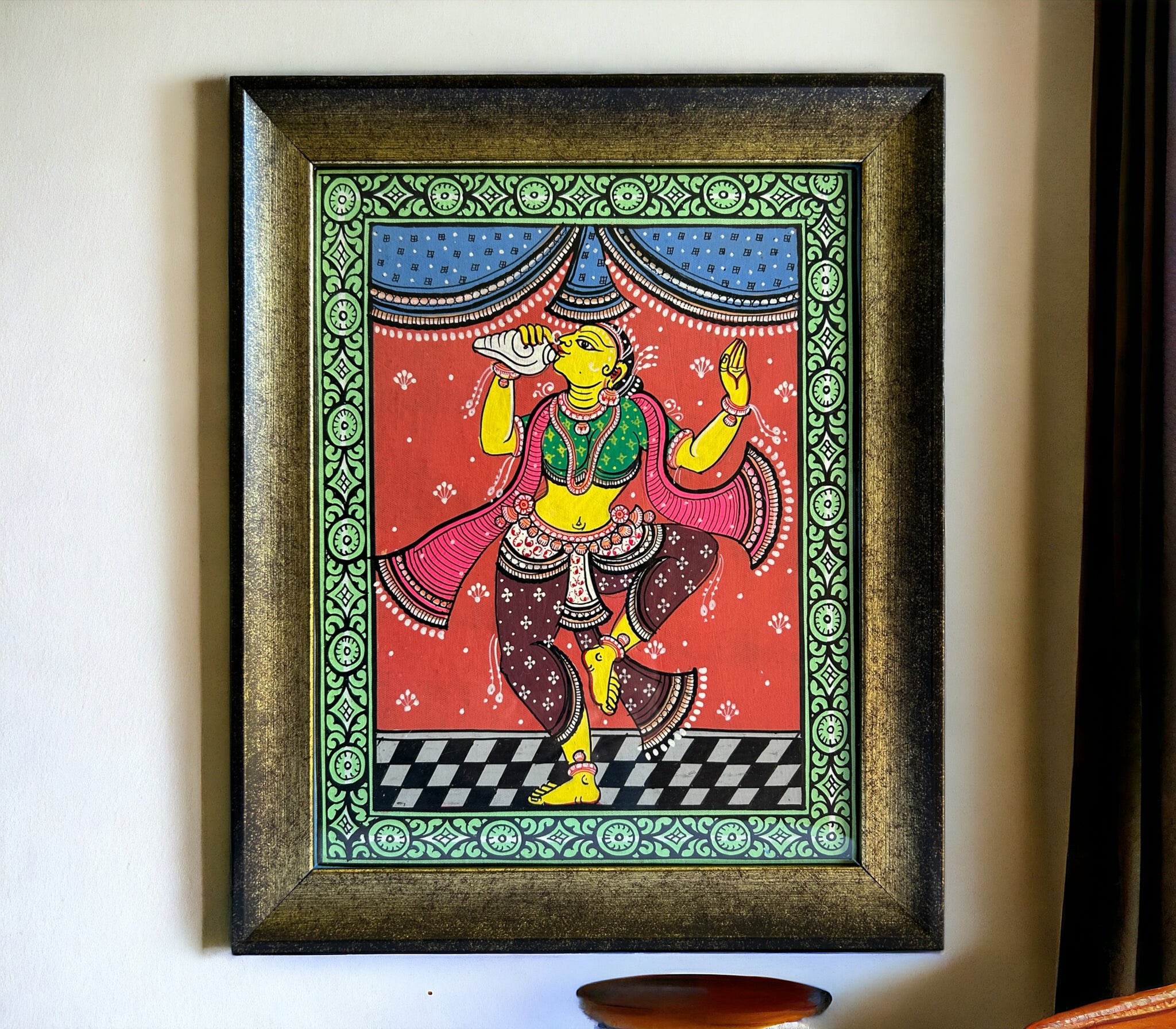 Pattachitra - Dancing Lady | Sarayu Australia – Sarayu Australia | www ...